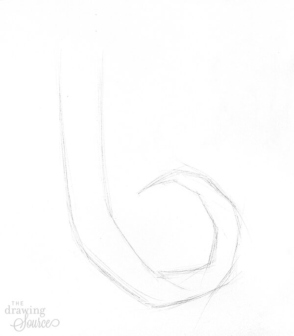 How To Draw A Braid Realistically Step By Step Tutorial