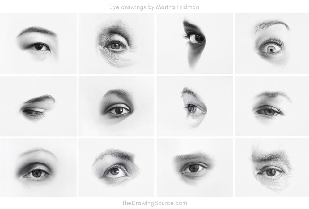 Realistic Human Eye Drawing Realistic Human Eye Drawing