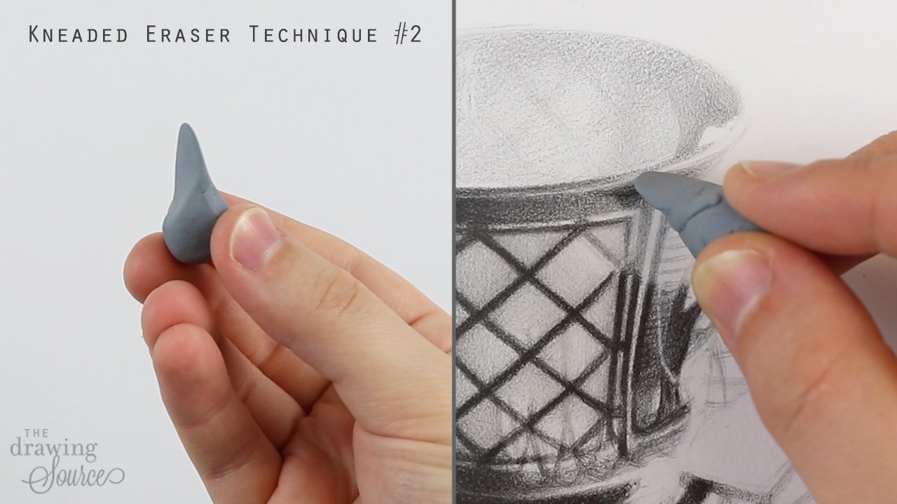 3 Ways to Use a Kneaded Eraser 3 Ways to Use a Kneaded Eraser