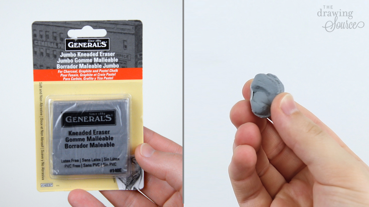 3 Ways to Use a Kneaded Eraser 3 Ways to Use a Kneaded Eraser